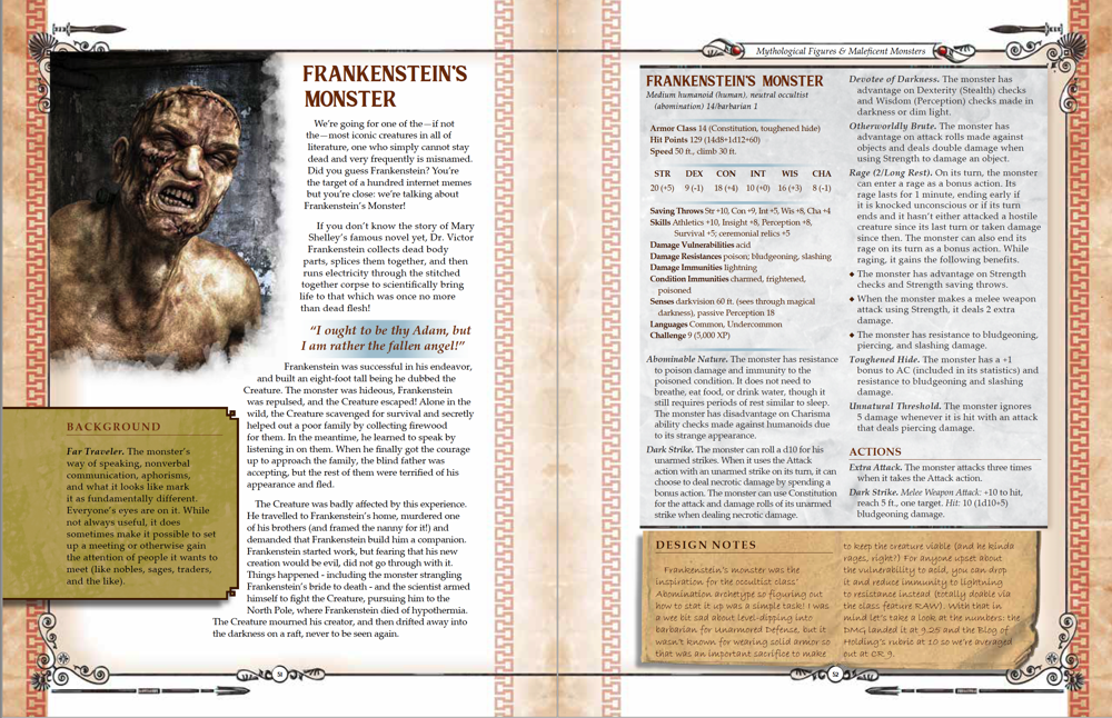 Mythological Figures & Maleficent Monsters for D&D 5E: An Interview ...